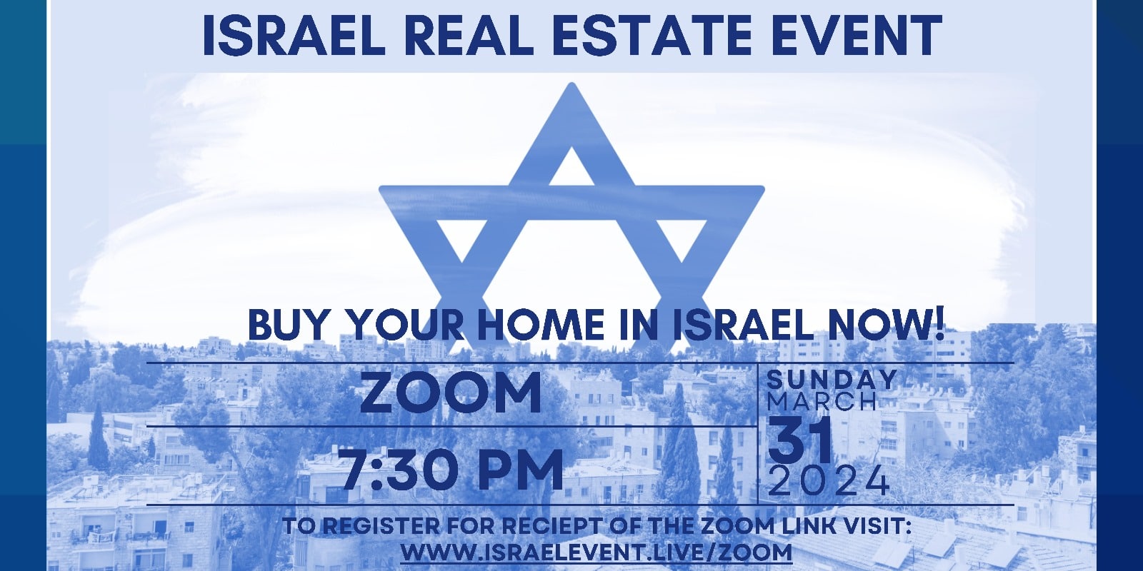 Virtual Israel Real Estate Event